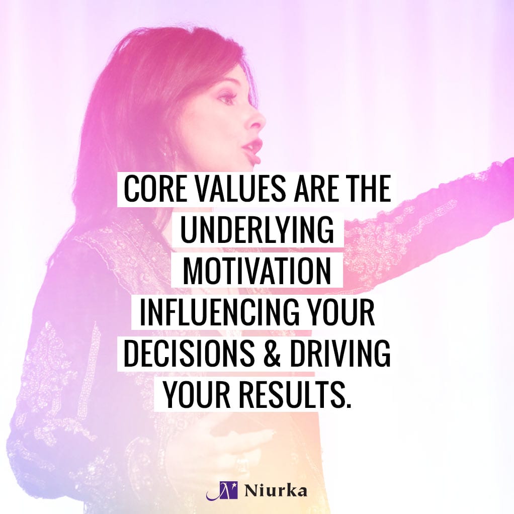 CORE VALUES - The Hidden Determinants Driving Your Business & Life